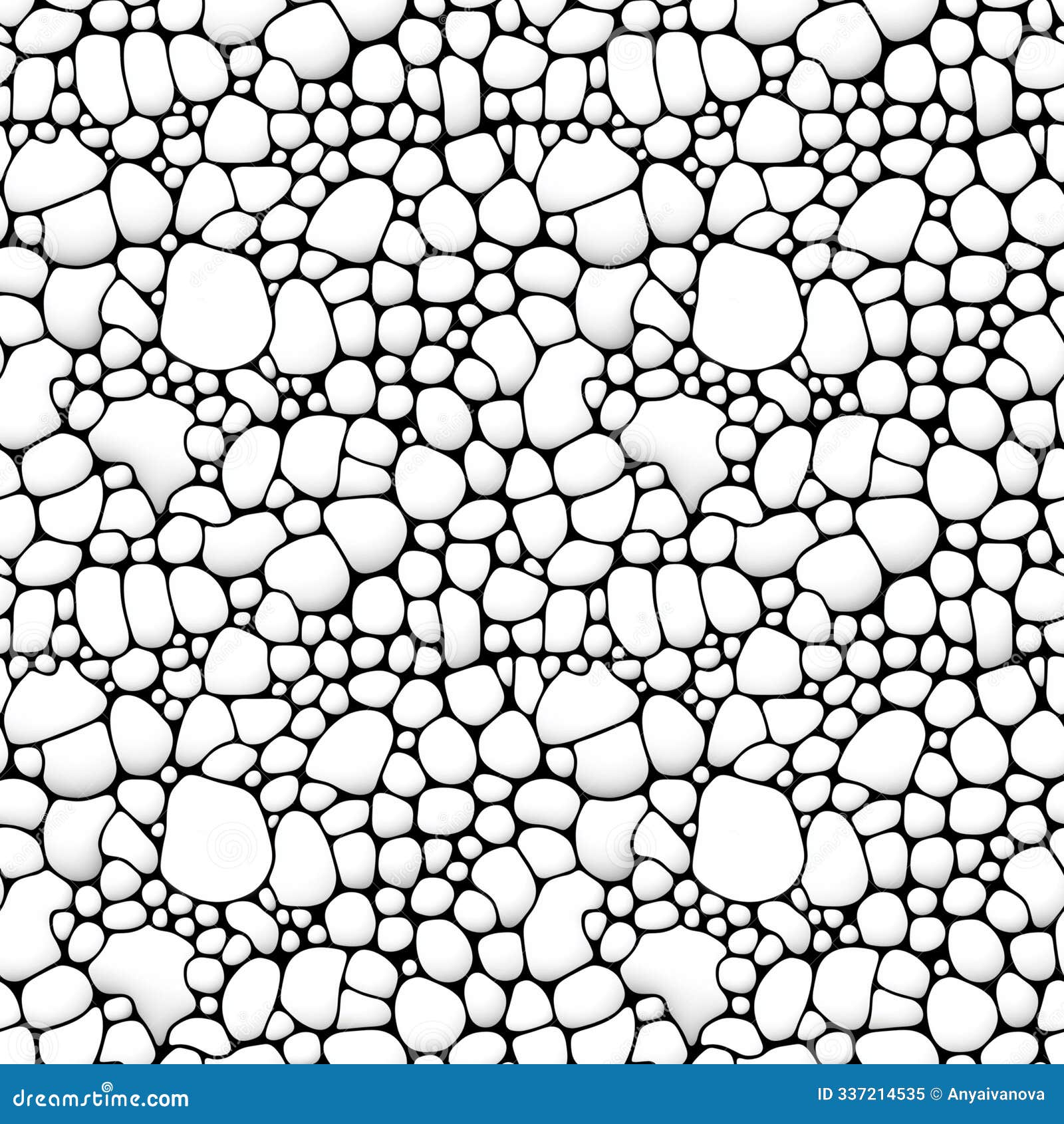 Monochrome Pebble Pattern Background for Graphic Design and Textures ...