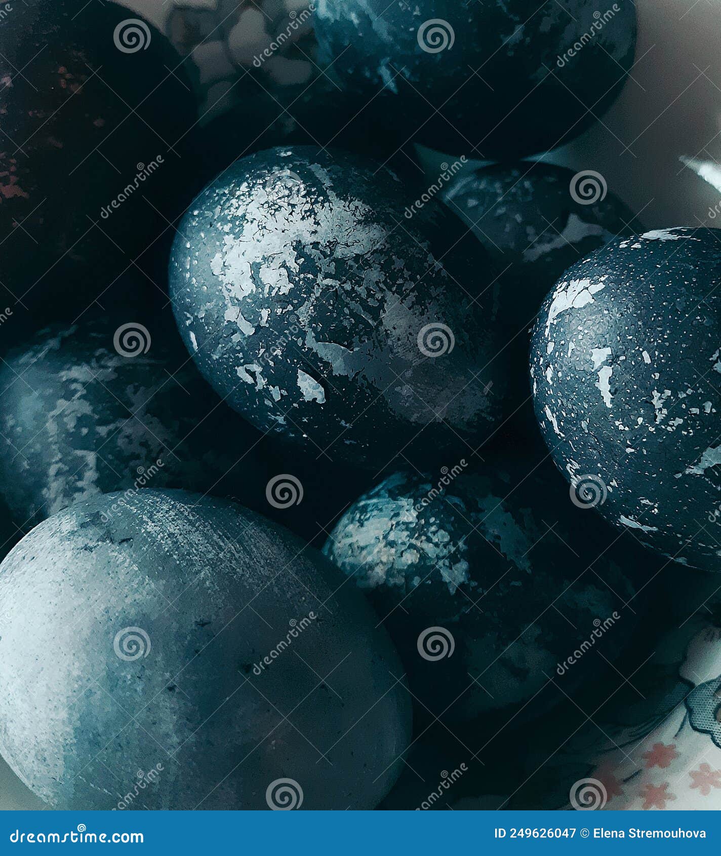 Tinted eggs stock image. Image of staining, easter, paint - 249626047