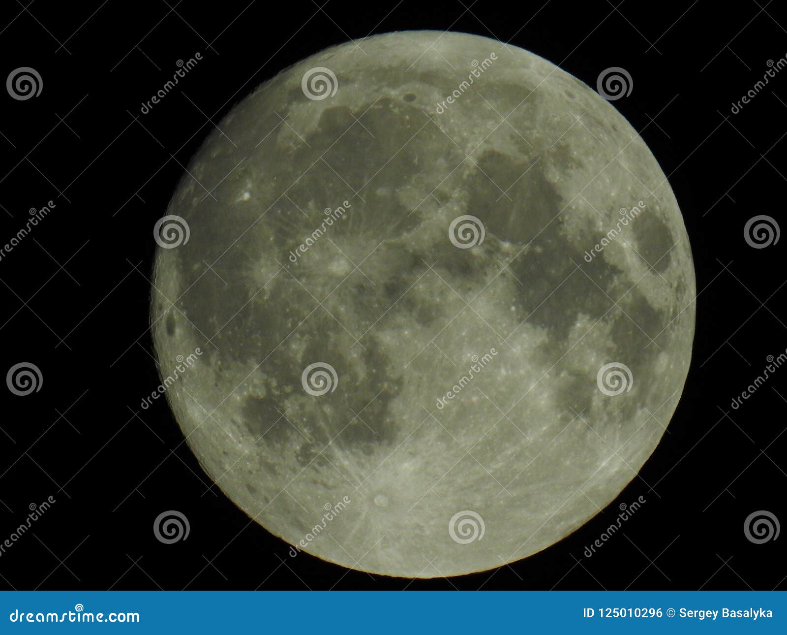 The grey moon stock photo. Image of earth, planet, monochrome - 125010296