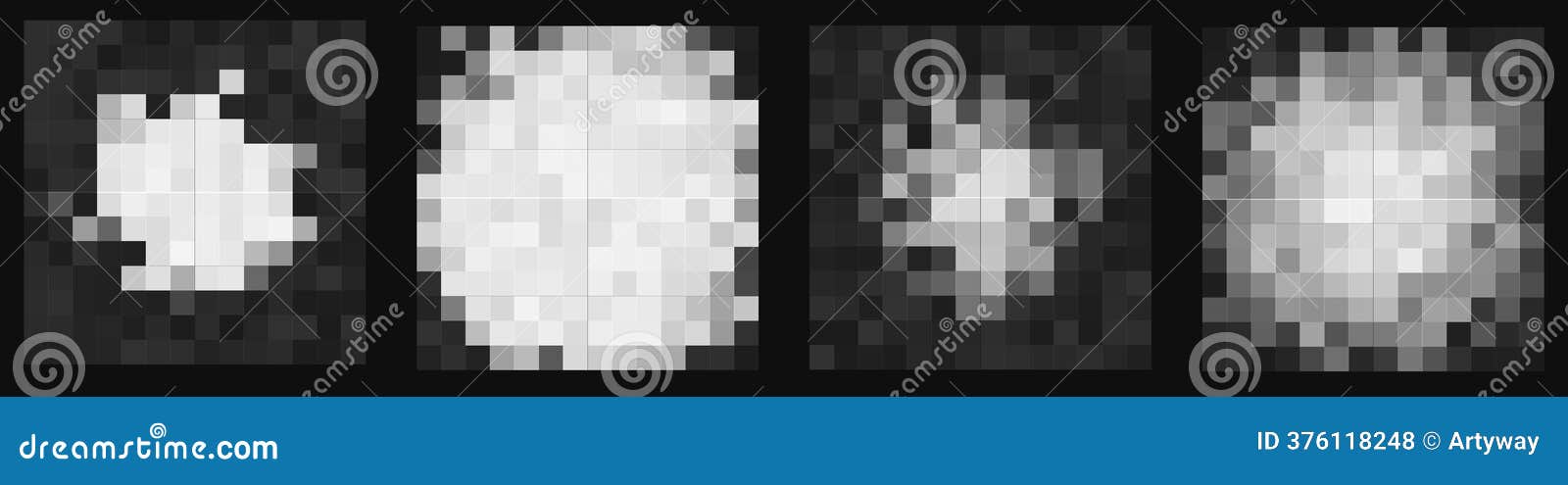 Pixel Visual Of Inflation Vs. Purchasing Power In A Line Chart. Stock ...