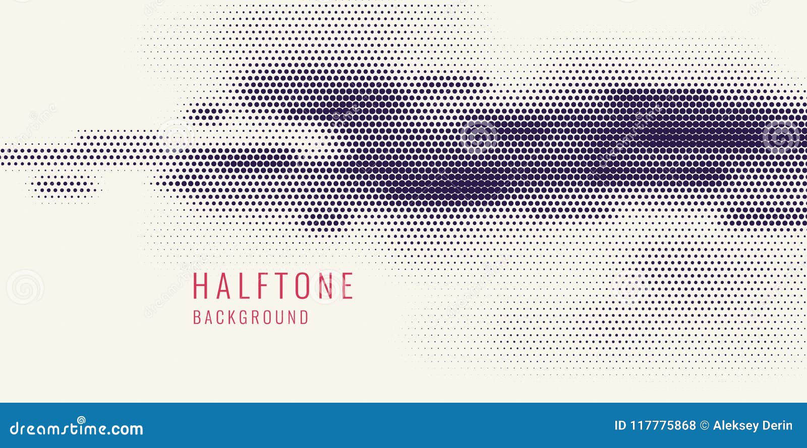 Monochrome Printing Raster, Abstract Vector Halftone Background. Stock ...