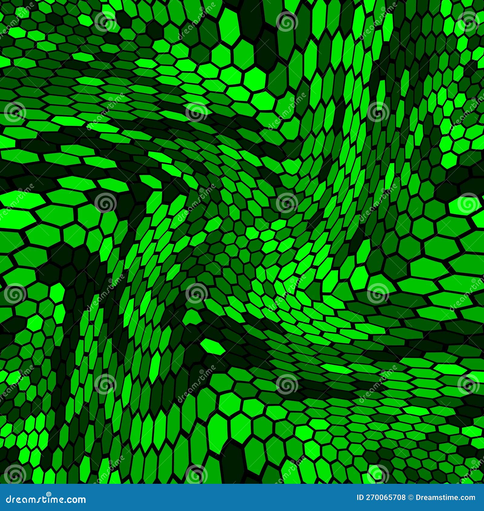 Monochrome Seamless Honey Pattern with Halftone Hex Cells in Linear ...