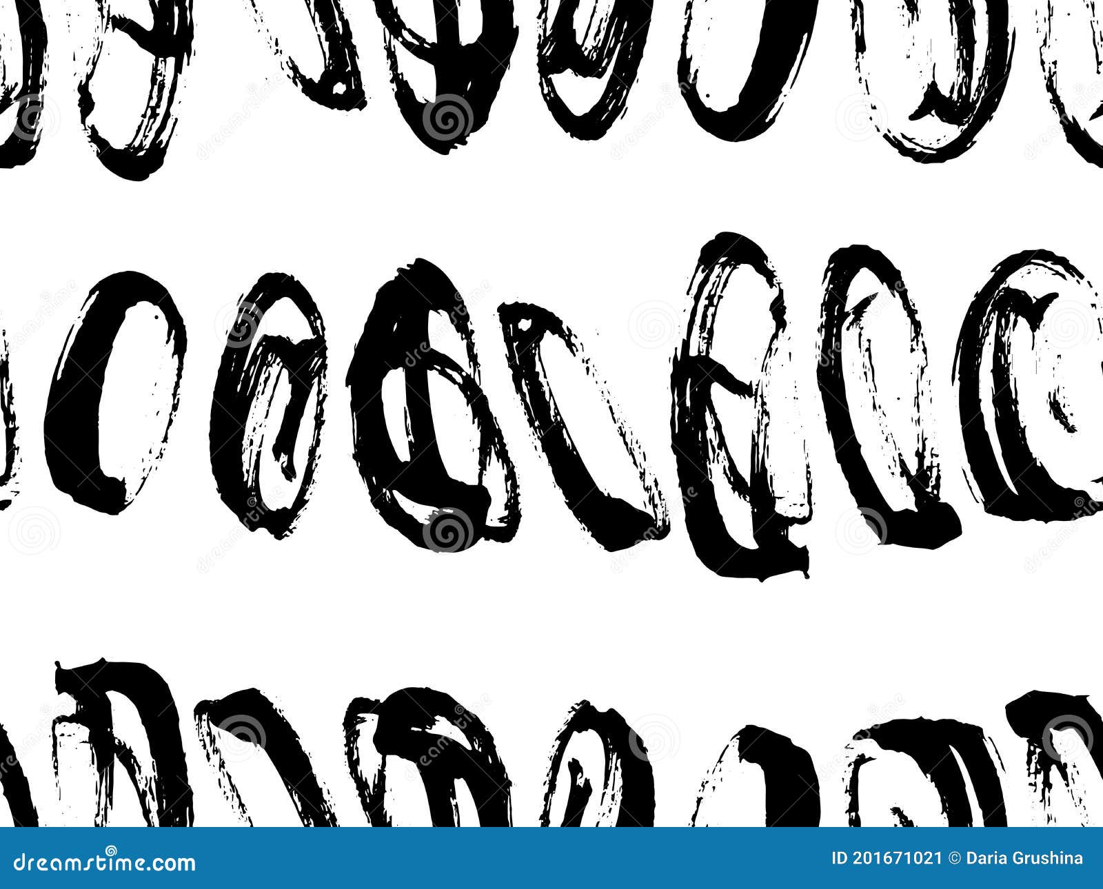 Monochrome Seamless Pattern for Fabric Design. Water Splash Paint ...