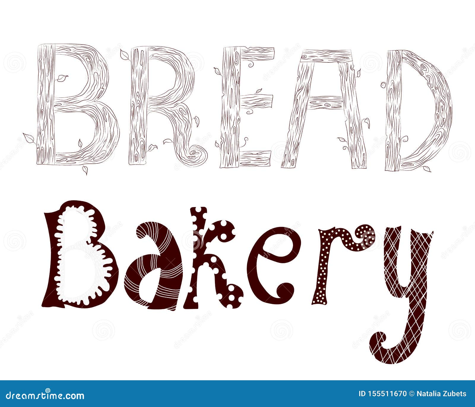 Monochrome Signs stock vector. Illustration of delicious - 155511670