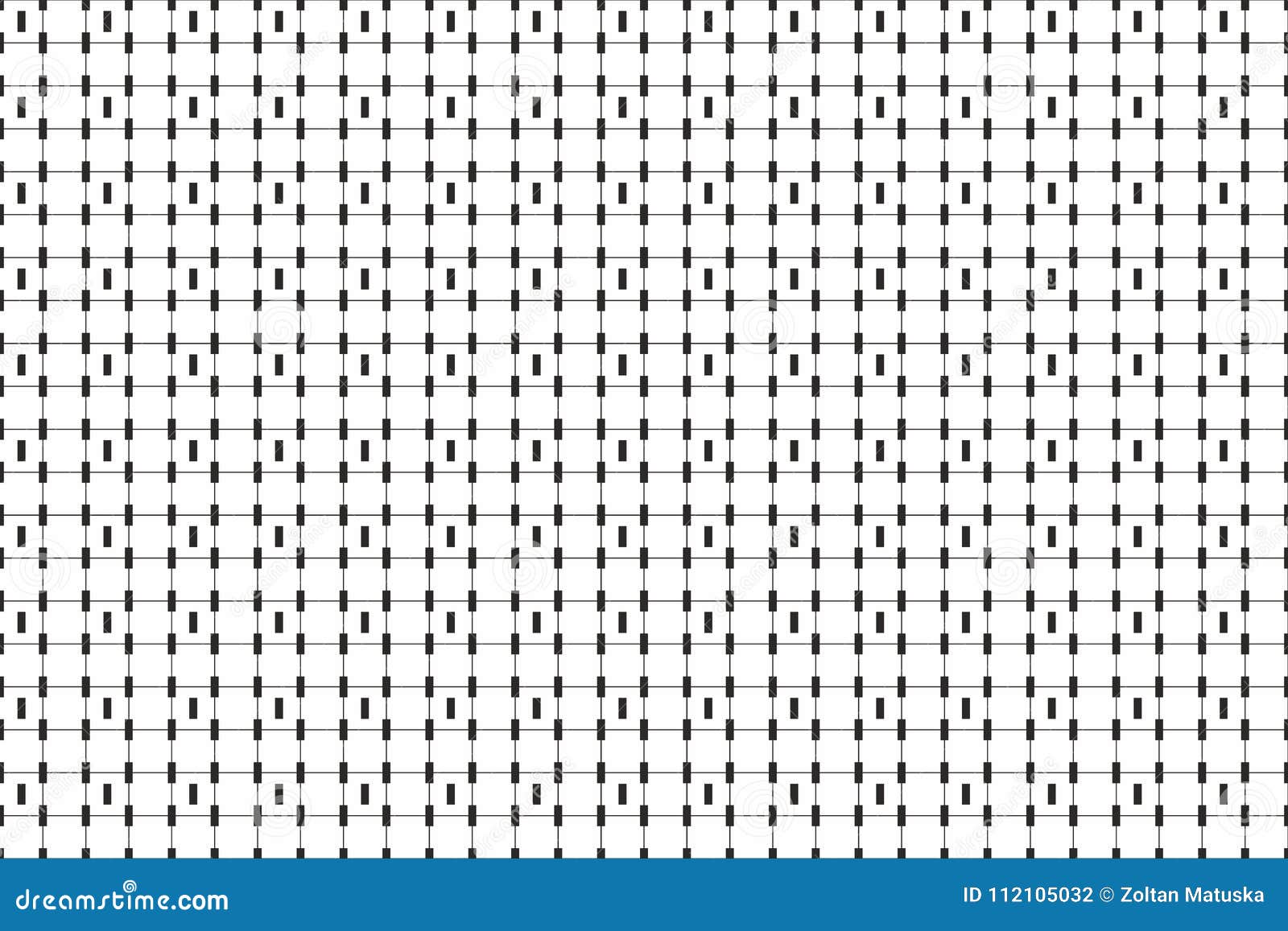 Monochrome Small Lines Geometric Pattern. Black and White Stripes Stock ...