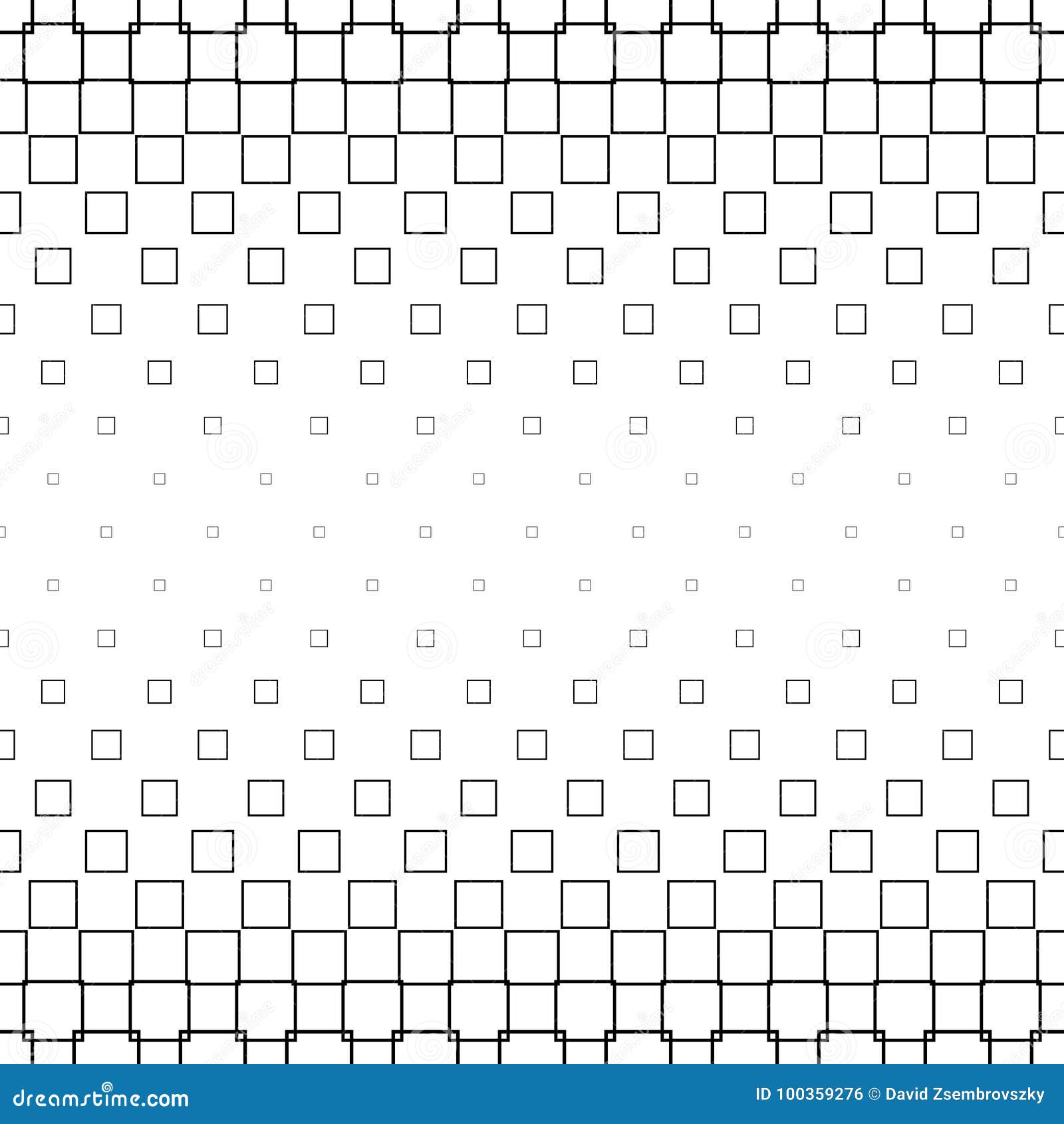 Monochrome Square Pattern - Geometric Vector Background Design Stock ...