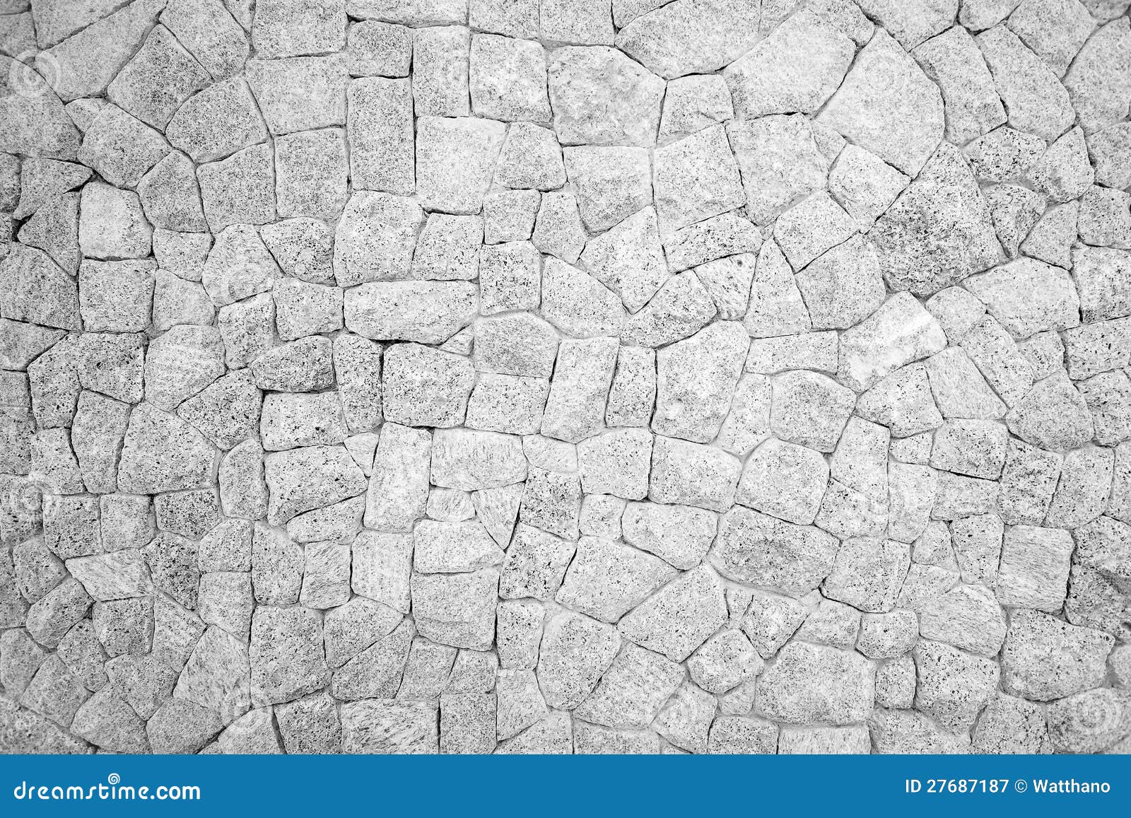 Monochrome of Stone Wall Texture Background Stock Image - Image of ...