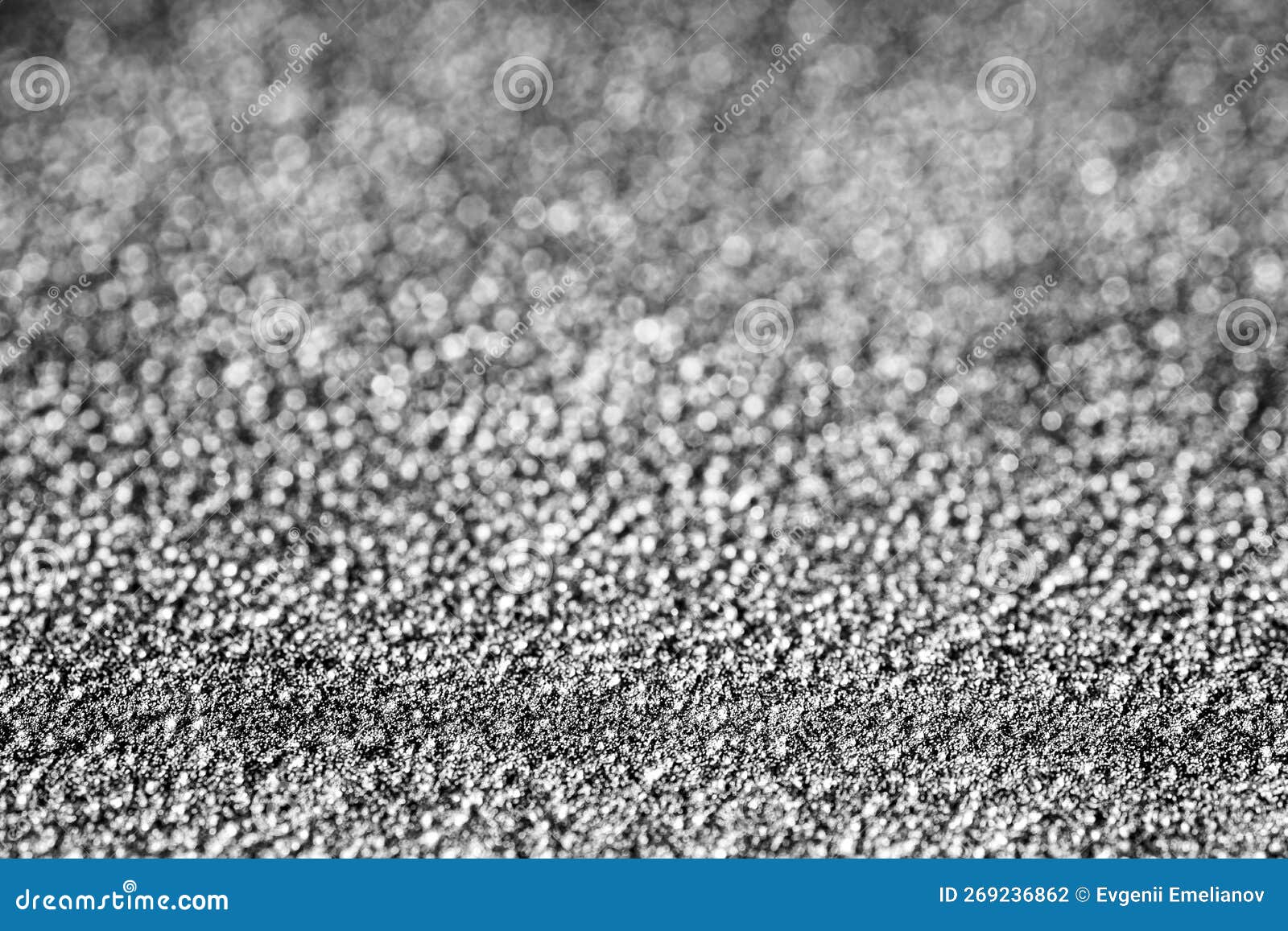 Monochrome Texture of Shiny Grained Metal. Abstract Background. Stock ...