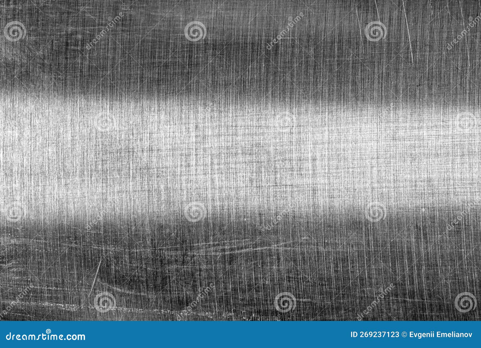 Monochrome Texture of Shiny Scratched Metal. Abstract Background. Stock ...
