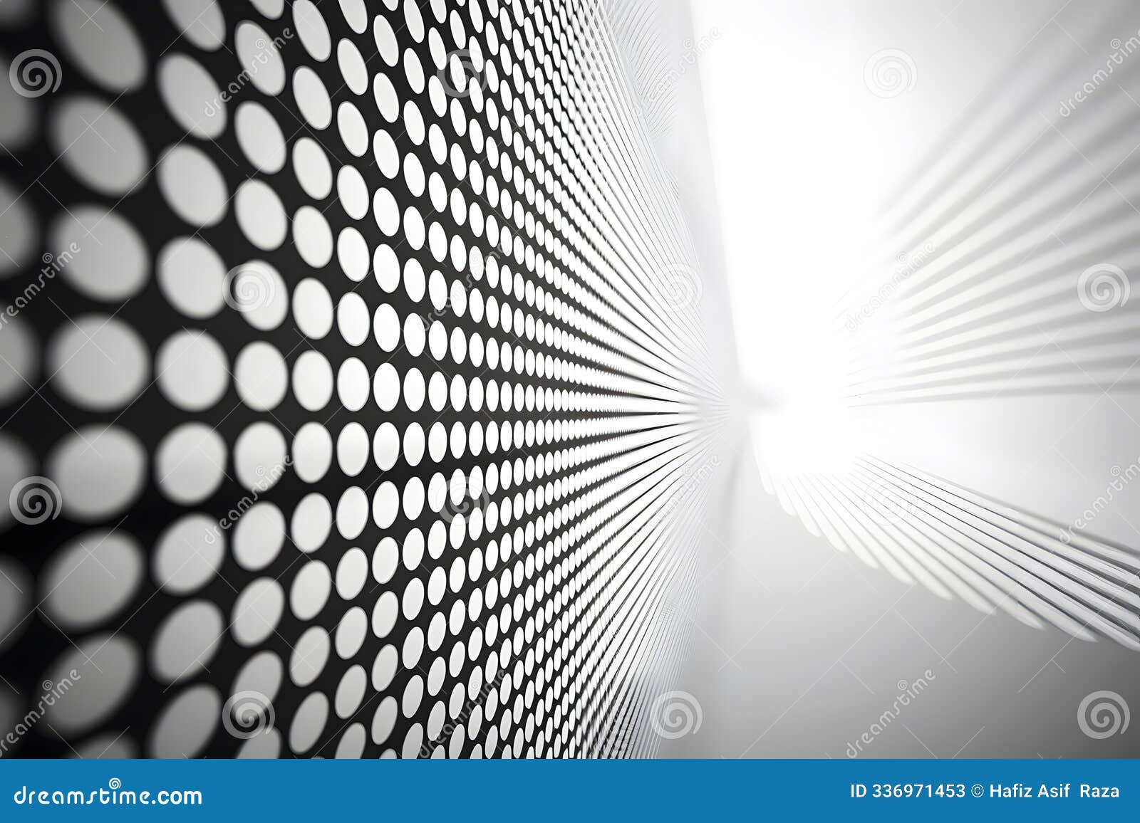 Monochrome Vertical Halftone Abstract Geometric Pattern with Parallel ...