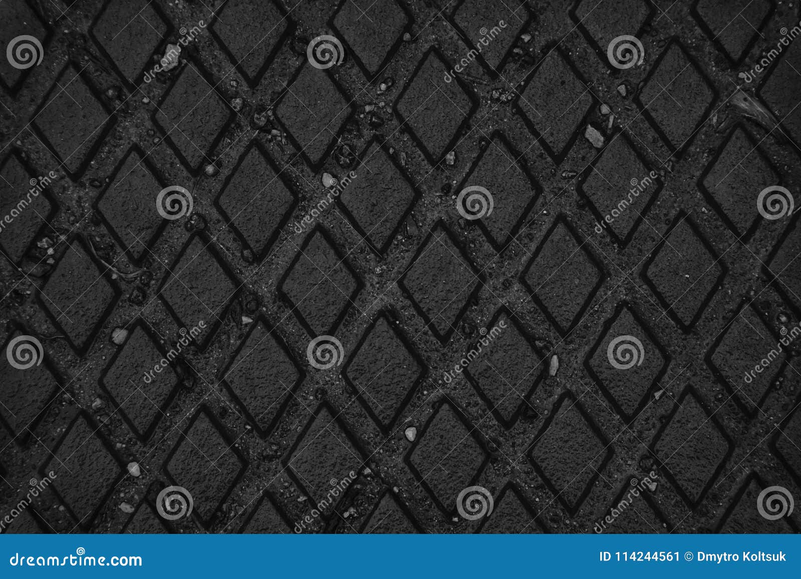 Monochrome Wet Iron Background, Rusty Texture, Cracked Surface Stock ...