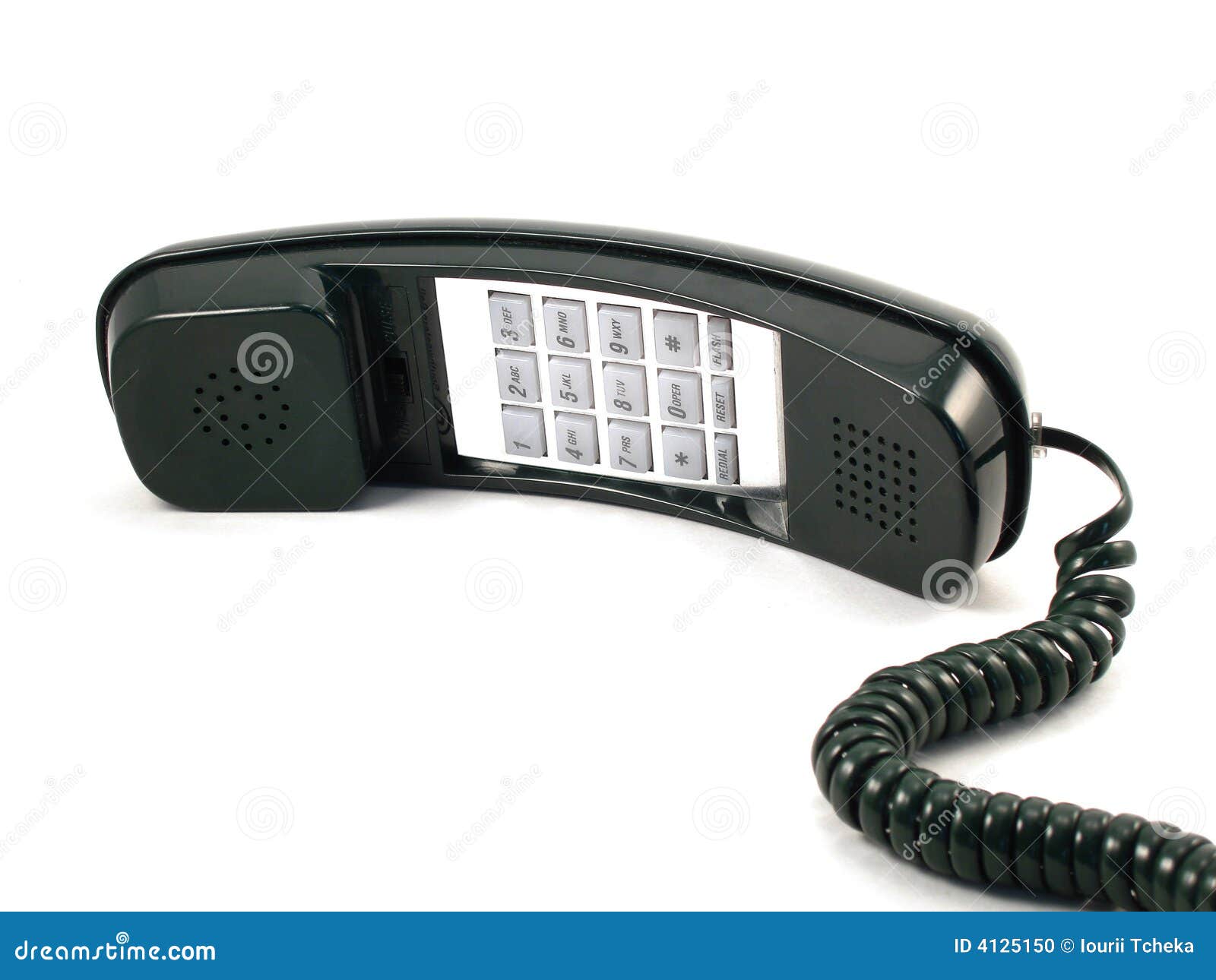 Monofone de telefone. foto de stock. Imagem de telefone - 4125150