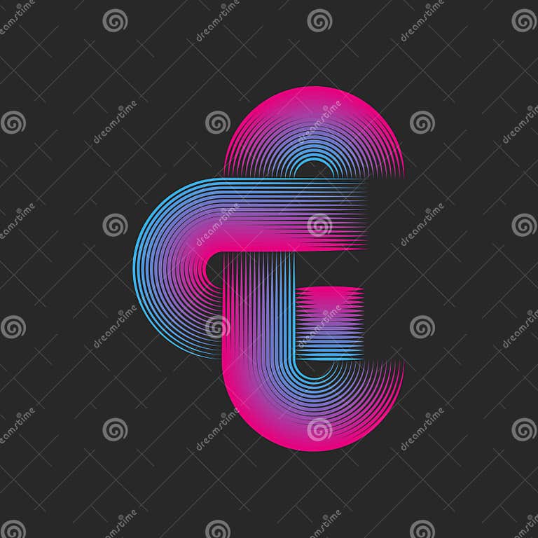 Monogram CC Letters Interlacing Logo, Combination Two Letters C ...