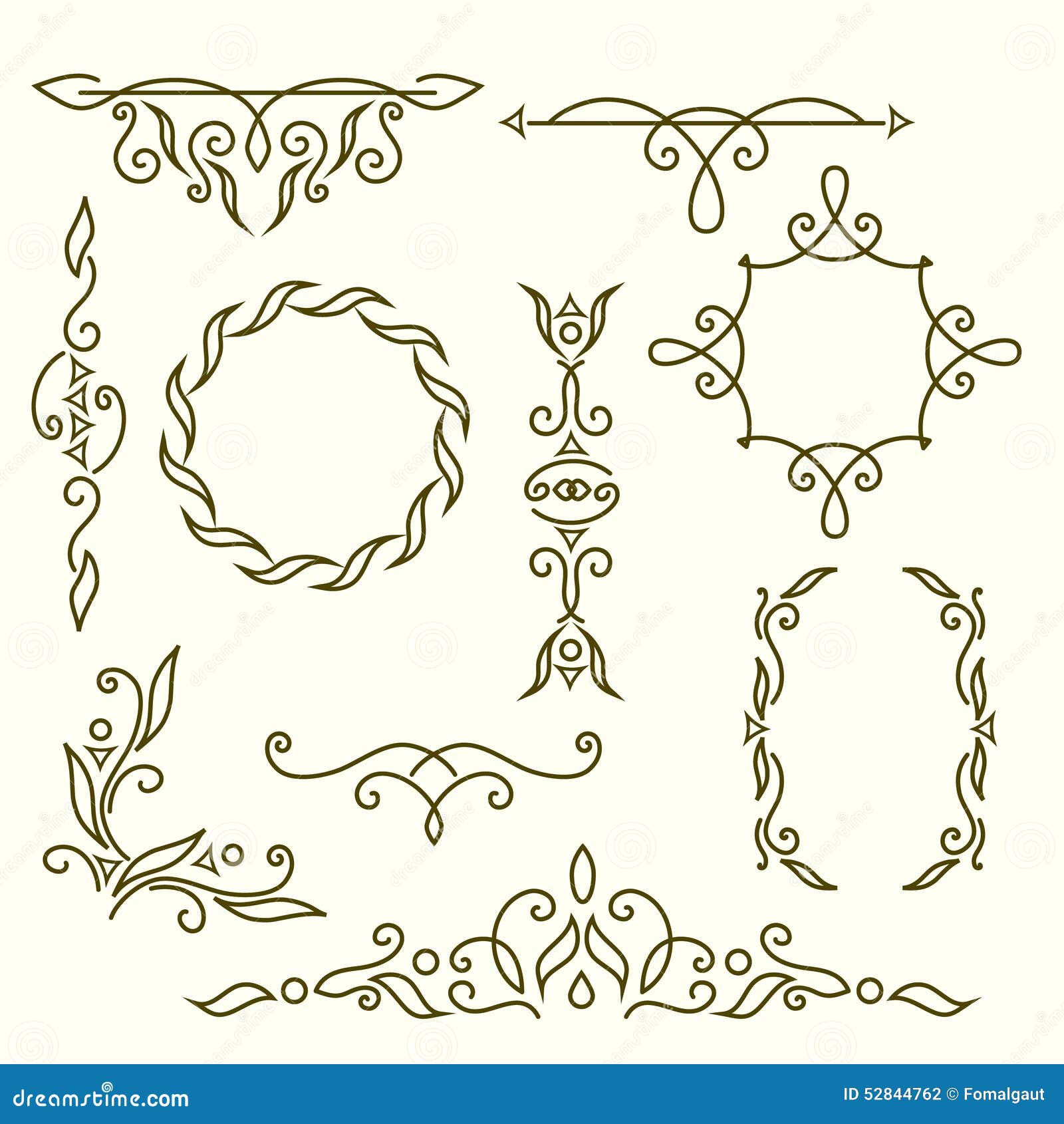 Monogram Design Elements, Graceful Template. Elegant Line Art Logo ... Monogram Design Elements, Graceful Template. Elegant Line Art Logo ...