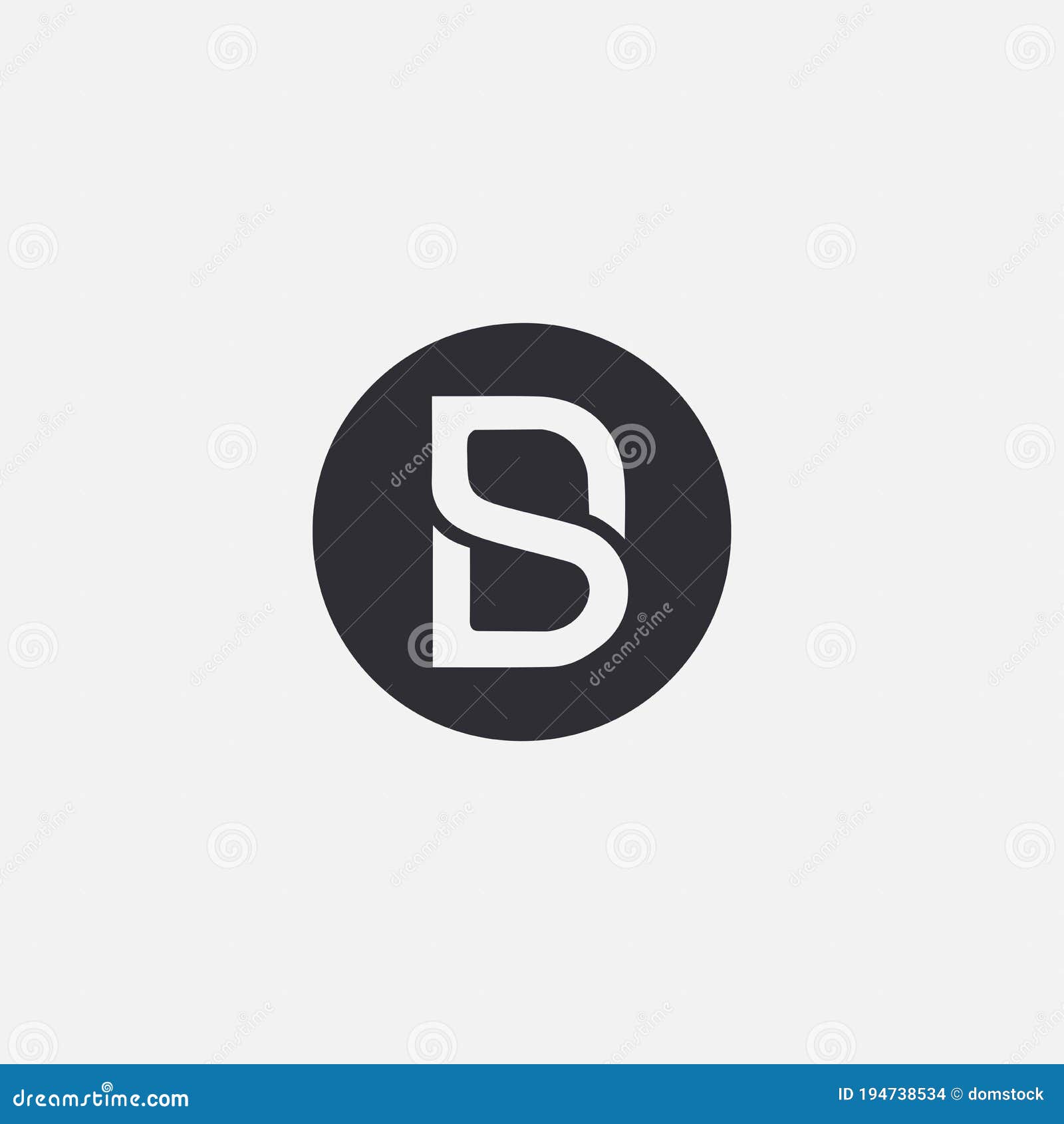 Monogram Letter DS Logo, SD Logo Icon Vector Template | CartoonDealer ...