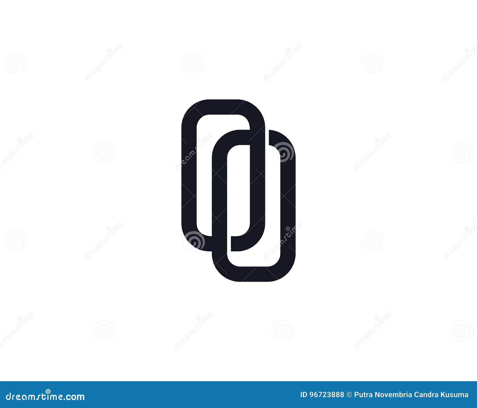 Monogram Letter Icon Logo Design Element Stock Vector - Illustration of ...