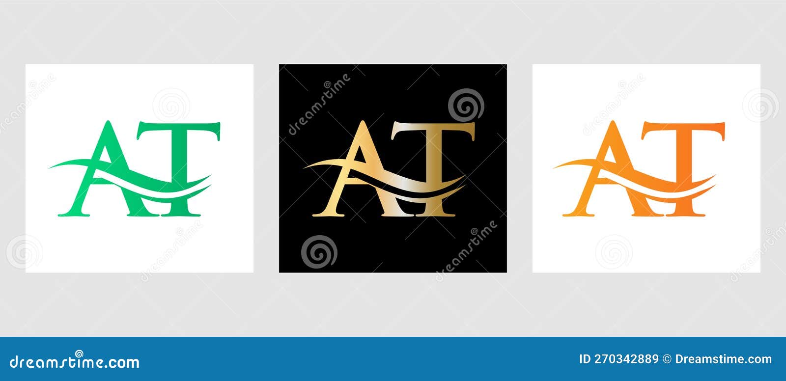 Monogram Letter at Logo Design. at Logotype Template Stock Vector ...