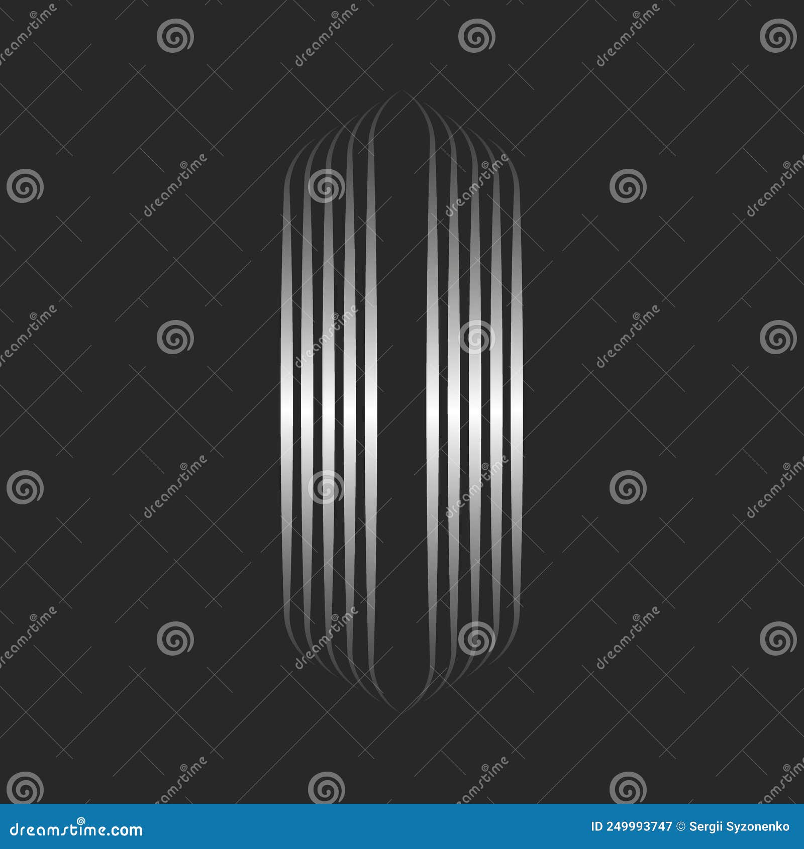 Monogram Letter O Logotype or 0 Number Zero Logo Gothic Style, Metallic ...