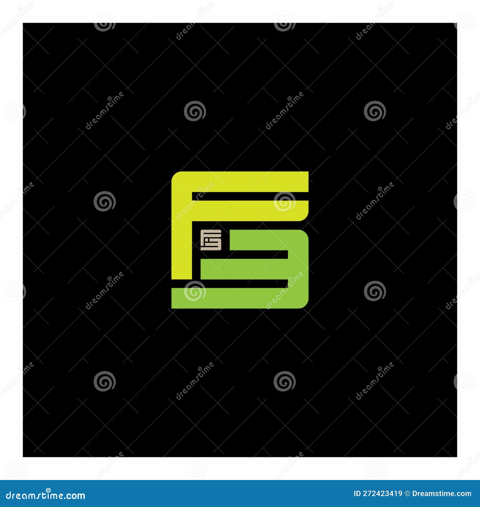 Monogram or Logotype. Letter F and Number Three - Logo Stock Vector ...