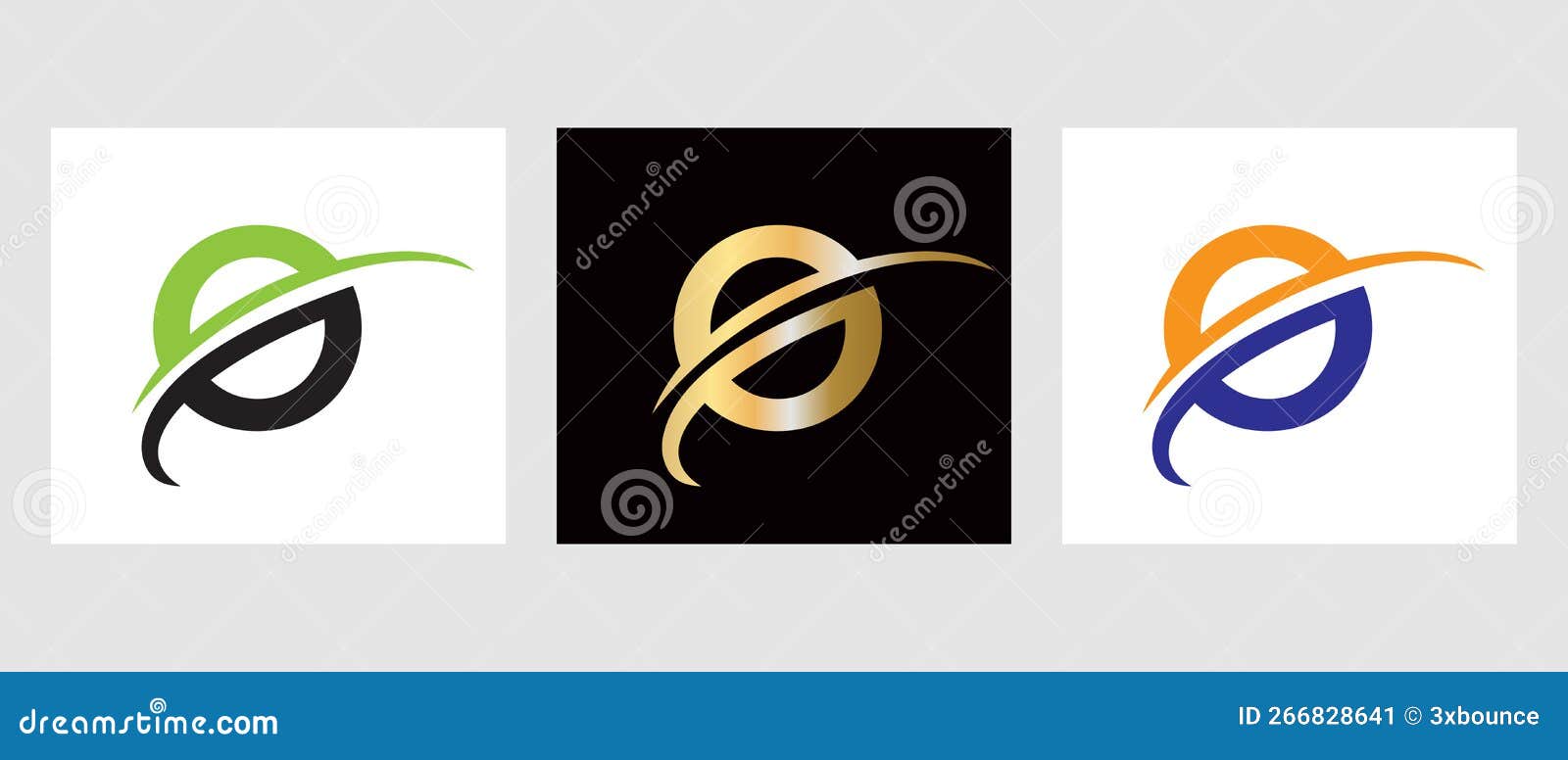 Monogram O Letter Logotype Symbol. Letter O Logo Design Template Stock ...