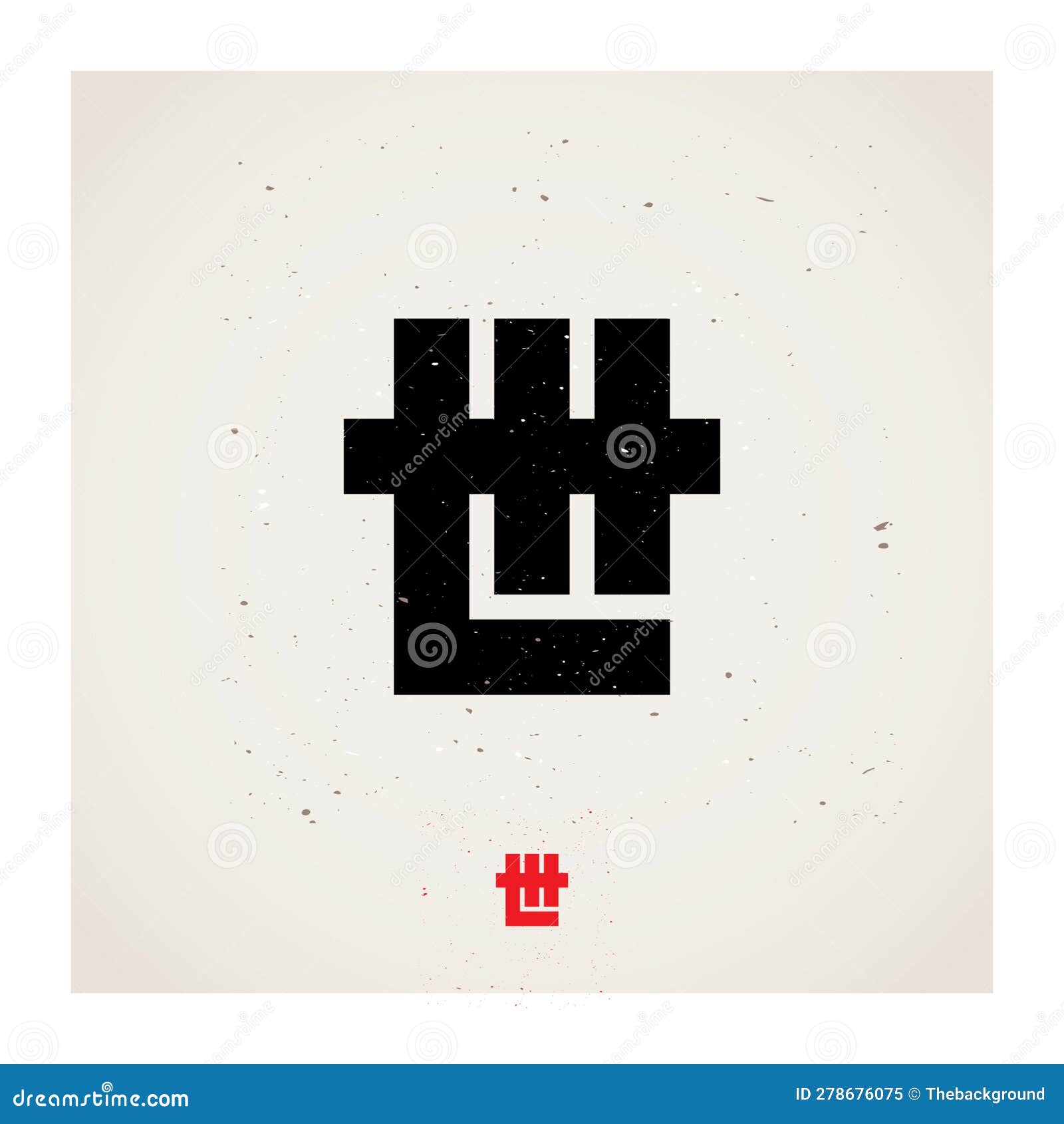 Monogram. TH - Logo, Design Element or Icon Stock Vector - Illustration ...