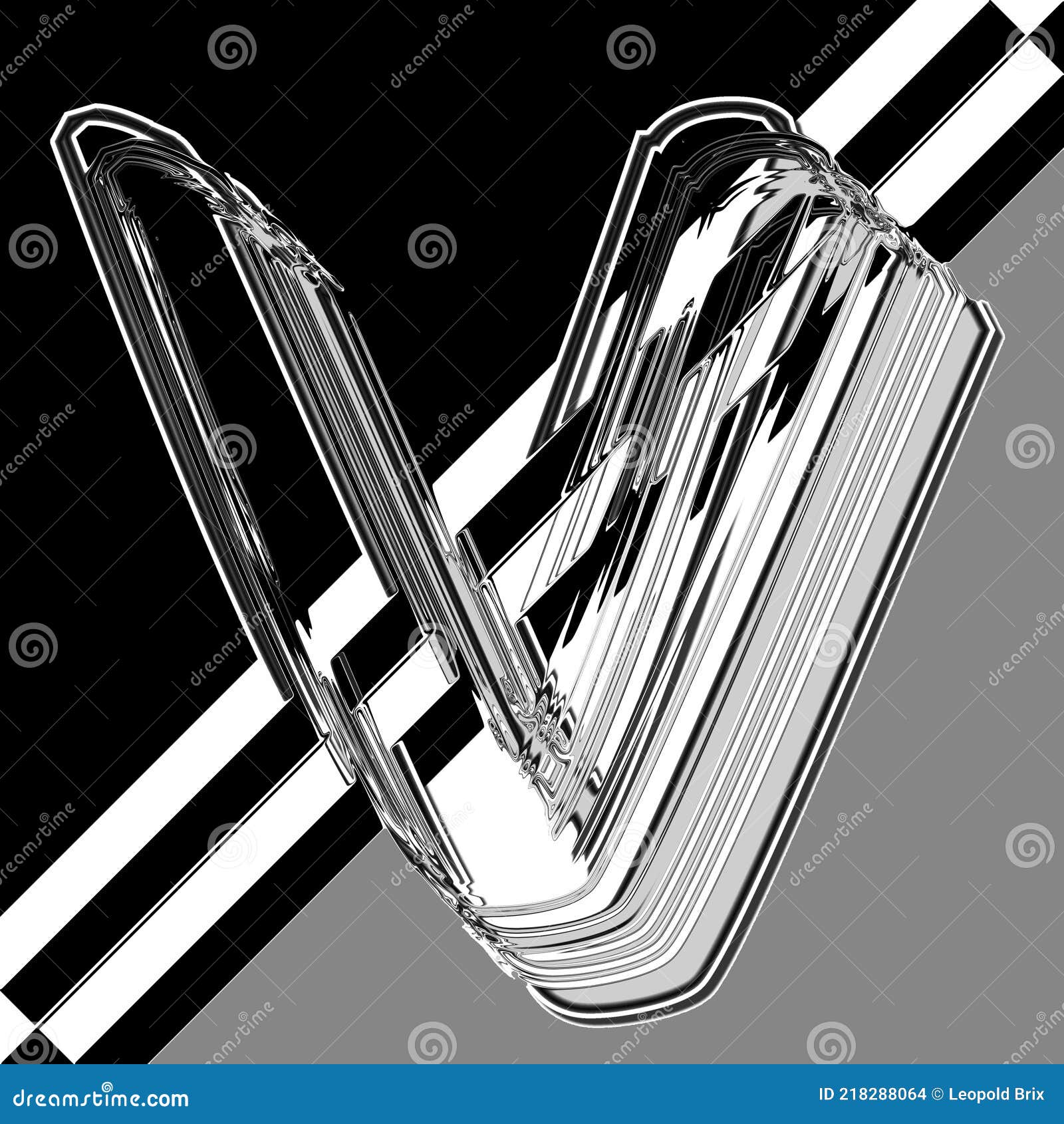 Monogram V shift stock illustration. Illustration of drop - 218288064