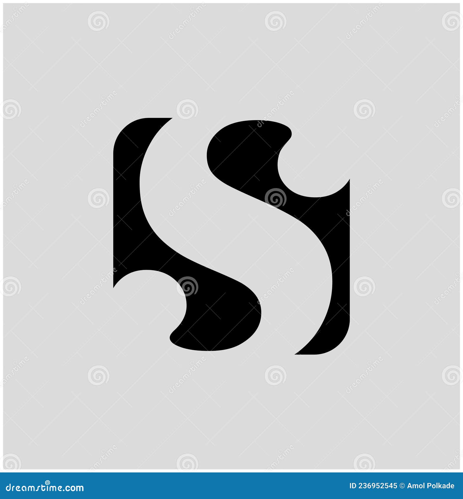 Monograma De Marca Logotipo De La Empresa Logotipo De Espacio