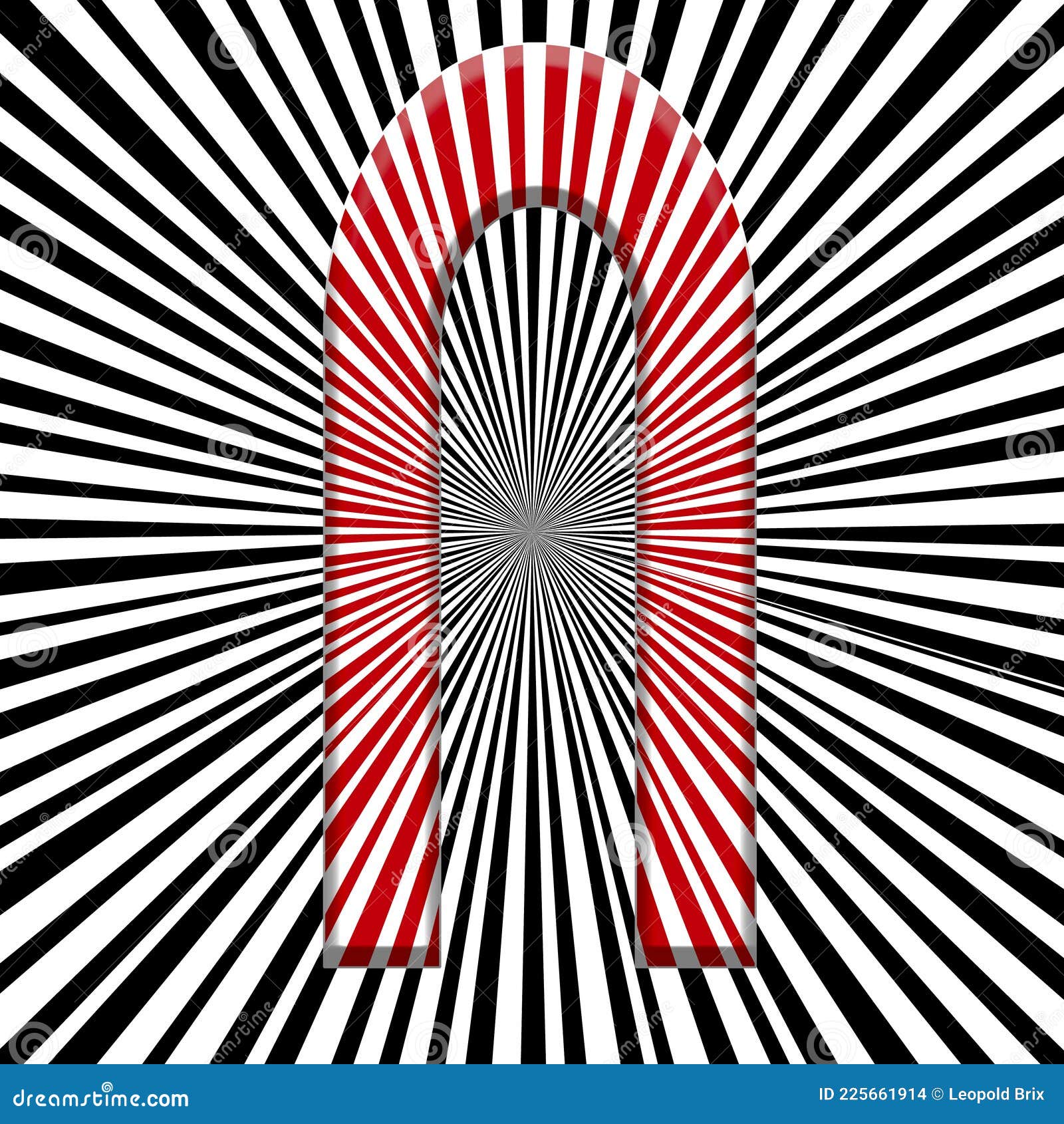 Monogram N with rays stock illustration. Illustration of graphic ...