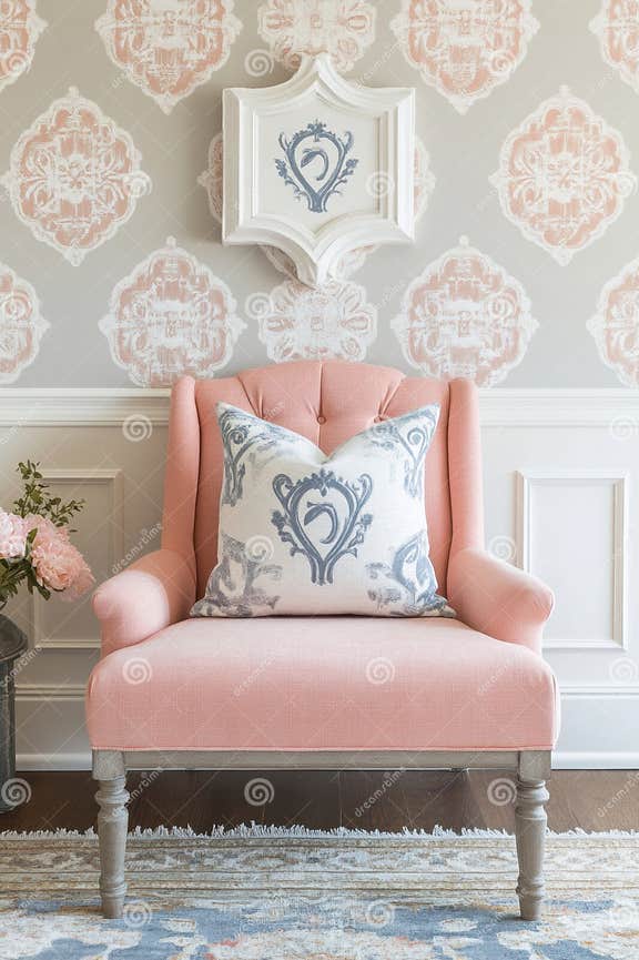 Monogrammed Wallpaper, Elevate Your Space with a Preppy Charm Using ...