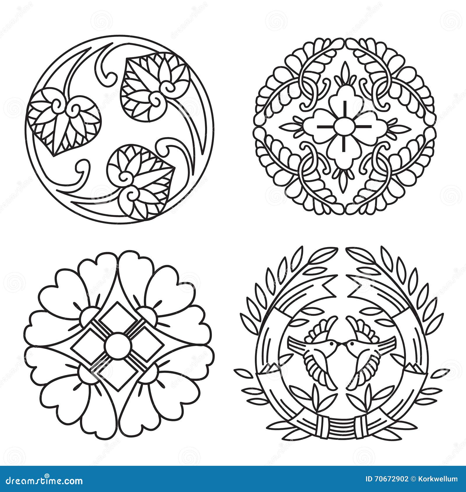 Monograms. Line Design Elements for Logo. Line Design Elements for ...