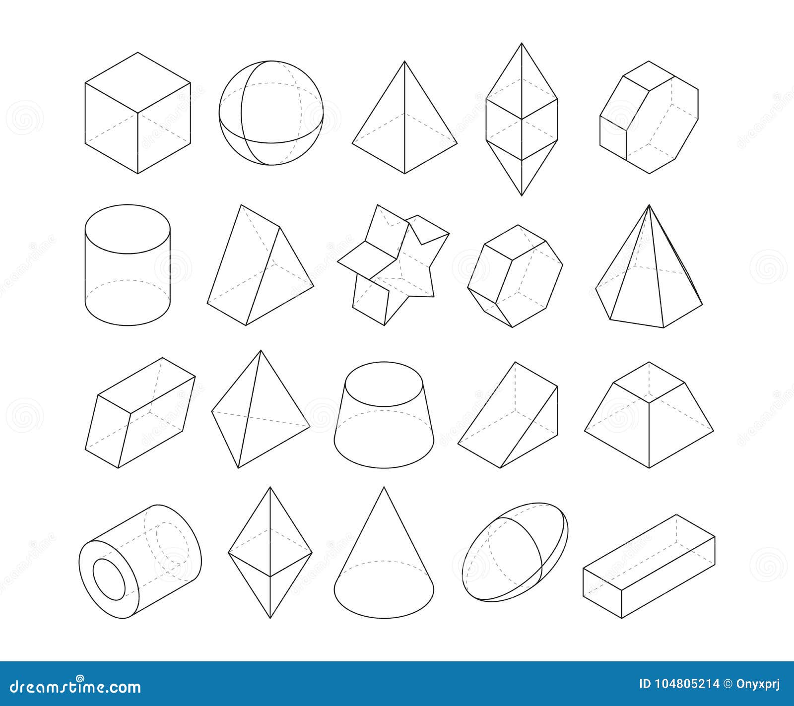Monoline Shapes Stock Illustrations – 162 Monoline Shapes Stock ...