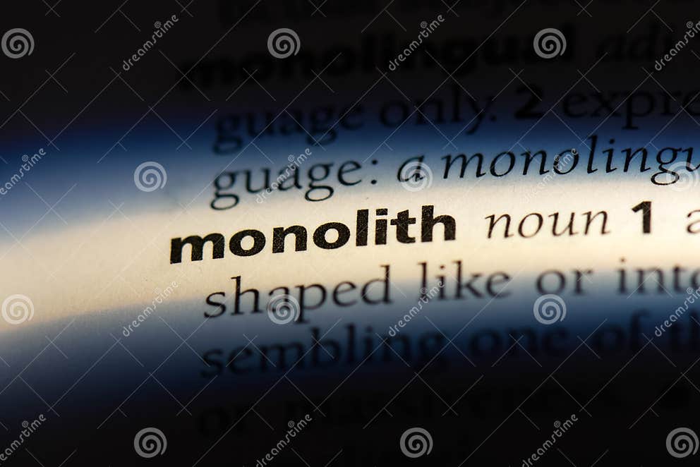 Monolith stock image. Image of book, text, macro, printed - 126542769