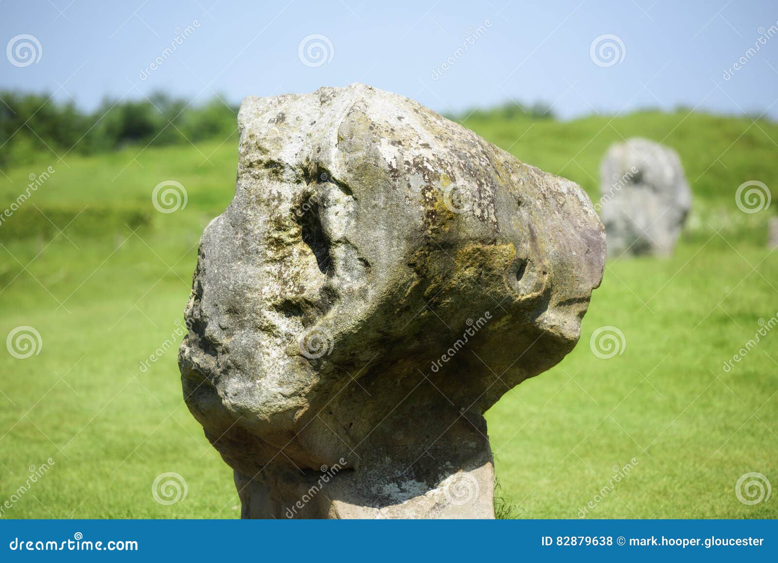 Monolithic Ancient Stone stock photo. Image of ancient - 82879638