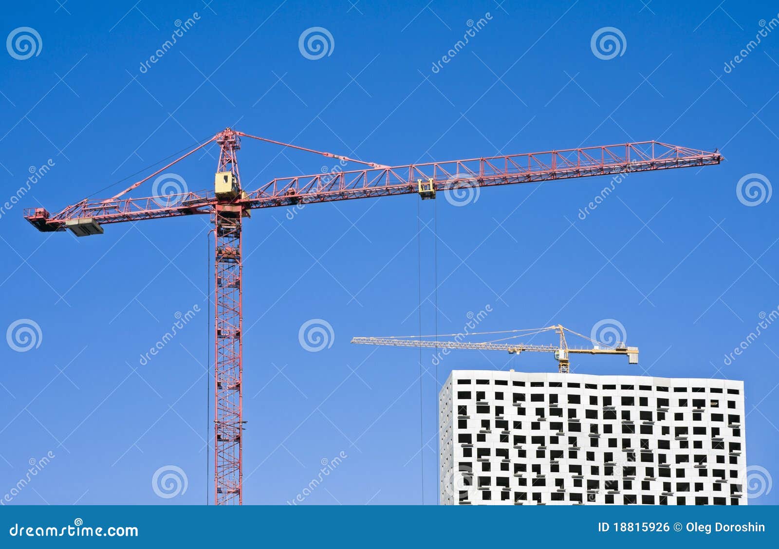 Monolithic Construction of Houses Stock Photo - Image of exterior ...