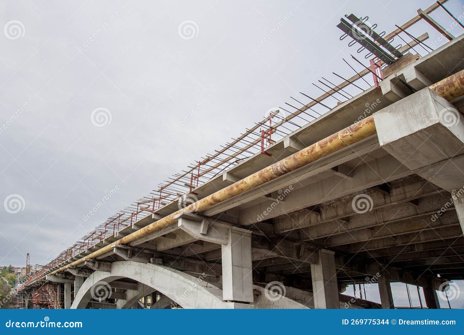Monolithic Formwork And Concrete Walls Stock Photography ...
