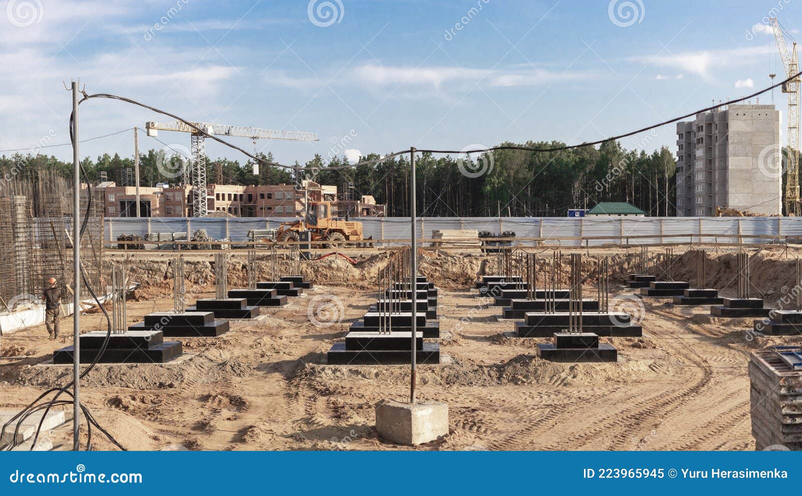 Monolithic Reinforced Concrete Foundations for the Construction of a ...