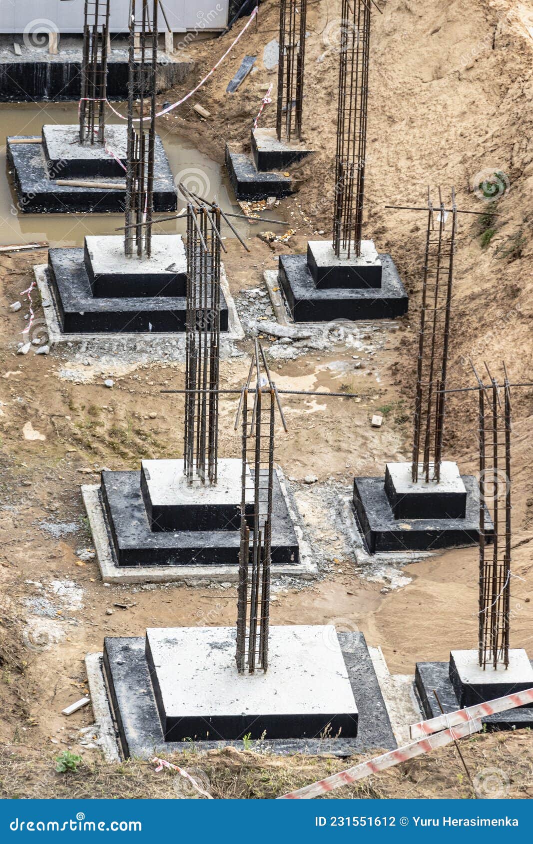Monolithic Reinforced Concrete Foundations for the Construction of a ...