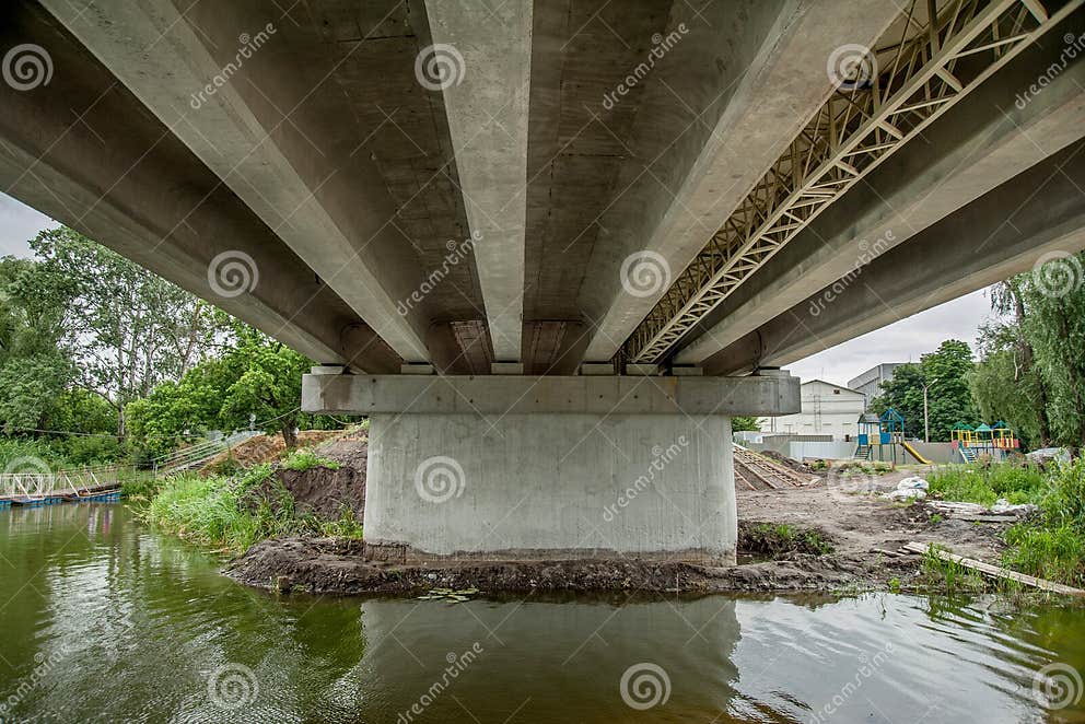 Monolithic Structural Elements Stock Image - Image of scaffolding ...