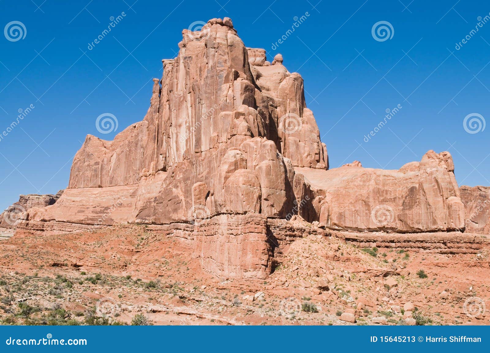 Monoliths stock image. Image of desert, hills, arches - 15645213
