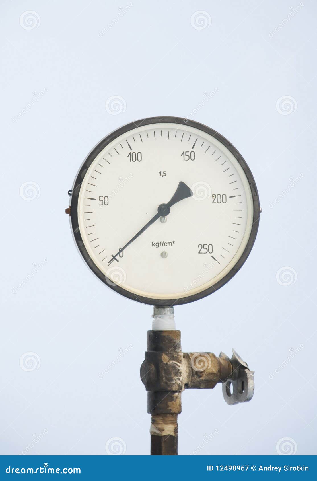 Monometer stock image. Image of industry, industrial - 12498967