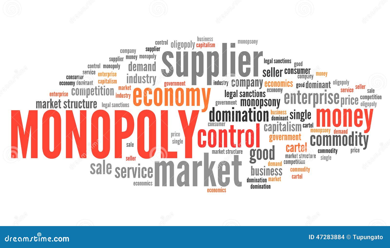 Monopolie stock illustratie. Illustration of gecontroleerd - 47283884