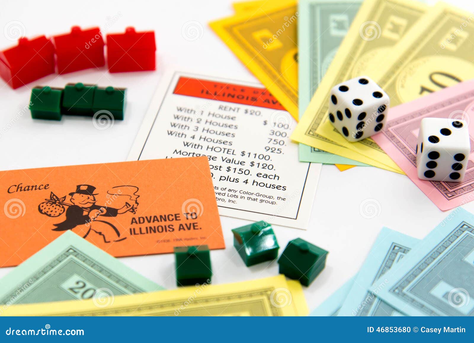 Monopoly Board Game in Play Editorial Image - Image of dice, estate ...