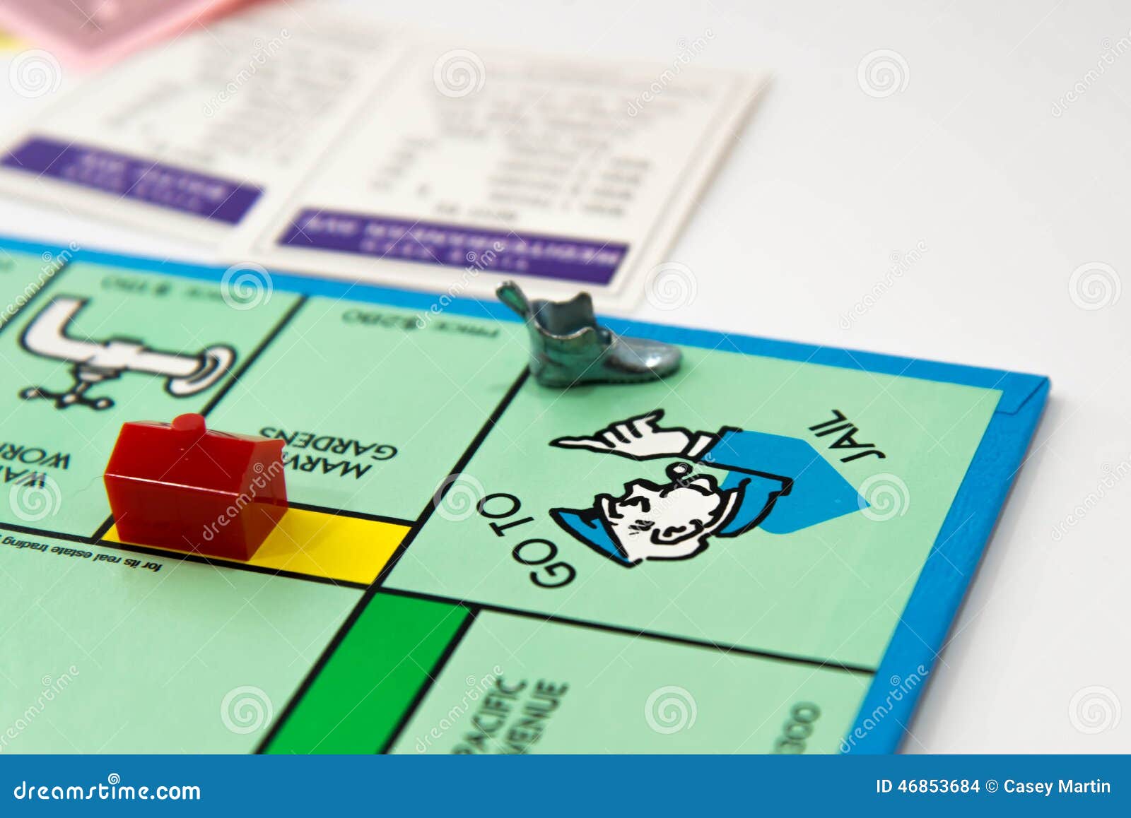 Monopoly Board Game in Play Editorial Stock Image - Image of play ...