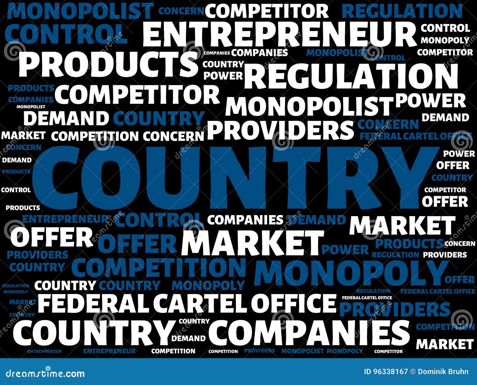 MONOPOLY - Image with Words Associated with the Topic MONOPOLY, Word ...