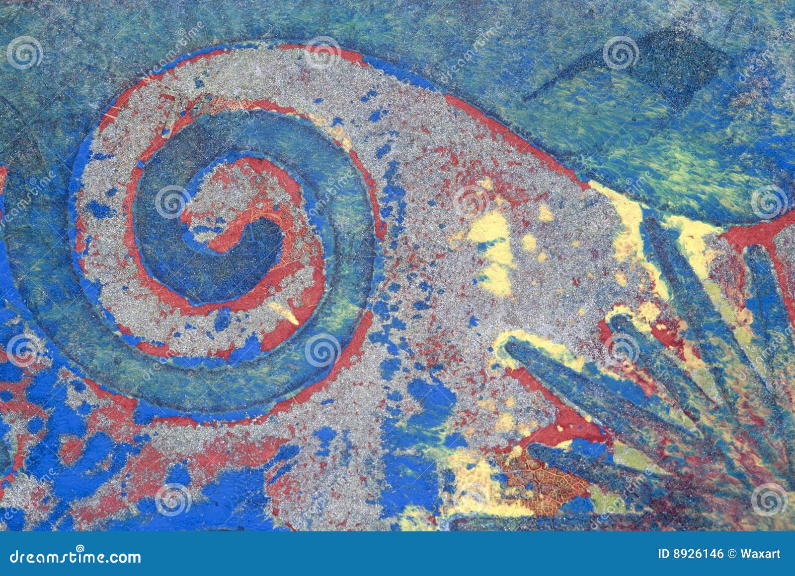 Monoprint Abstracto De Acrílico Foto de archivo - Imagen de fondo ...