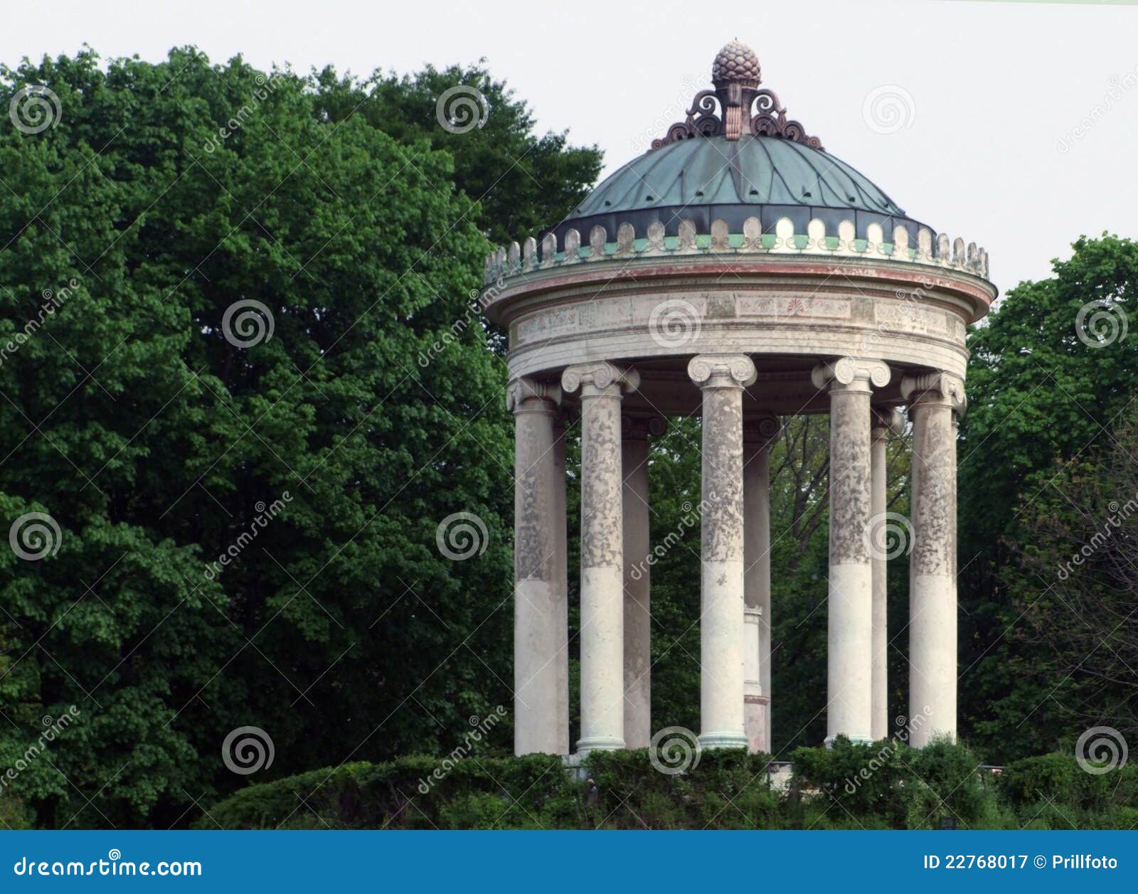 Monopteros in Munich stock image. Image of city, famous - 22768017