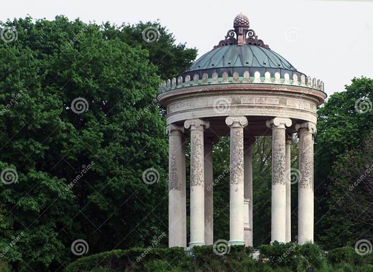Monopteros in Munich stock image. Image of city, famous - 22768017