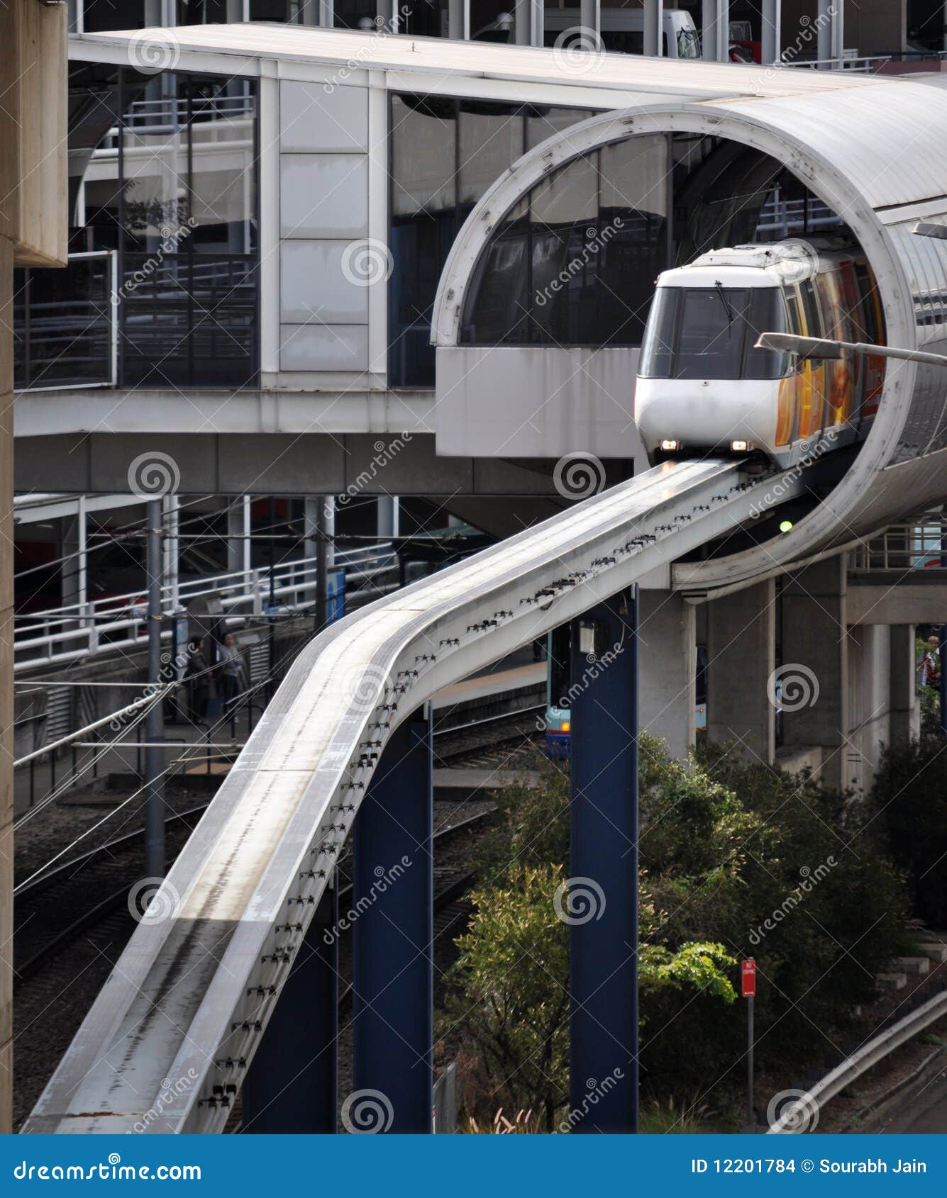 Monorail stock photo. Image of public, tourism, visit - 12201784