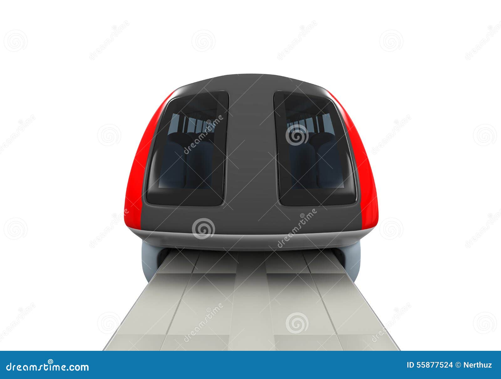 Monorail Train Line And Solid Icon, Transportation Symbol, Monorail ...