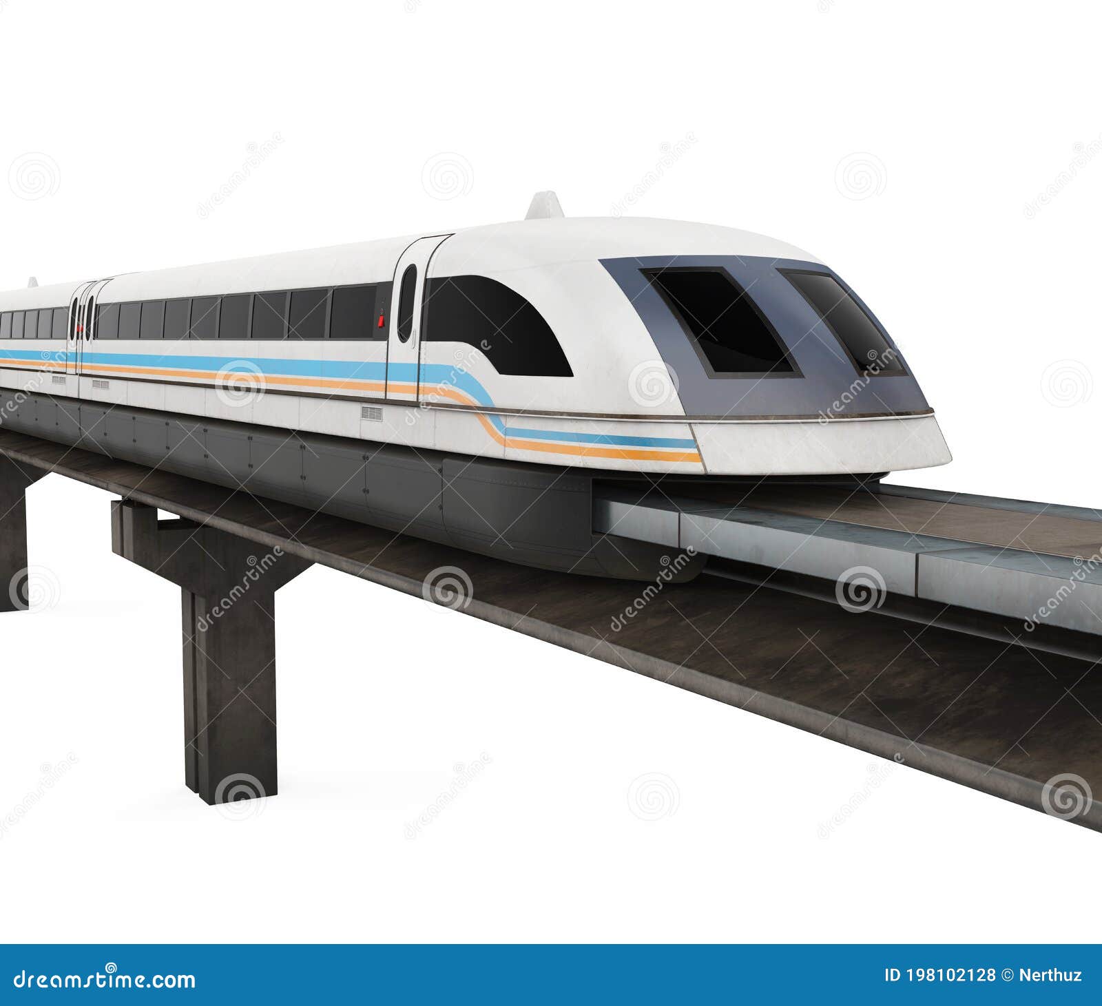 Monorail Train Line And Solid Icon, Transportation Symbol, Monorail ...